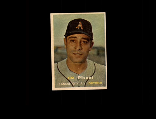 1957 Topps 402 Jim Pisoni RC EX #D941775 | eBay