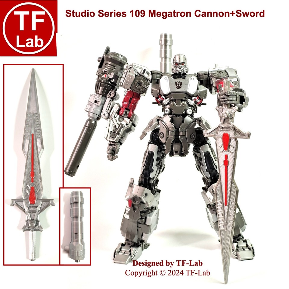 Studio Series SS 109 Megatron Cannon + Sword Upgrade Kit Transformers ...