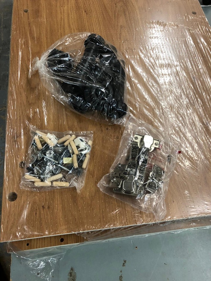 Flat Pack KITCHEN BASE UNITS -Carcass 900mm to 1200mm & Tall Fridge ...