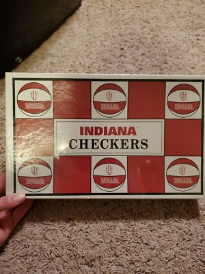 Indiana University Checkers Boardgame | eBay