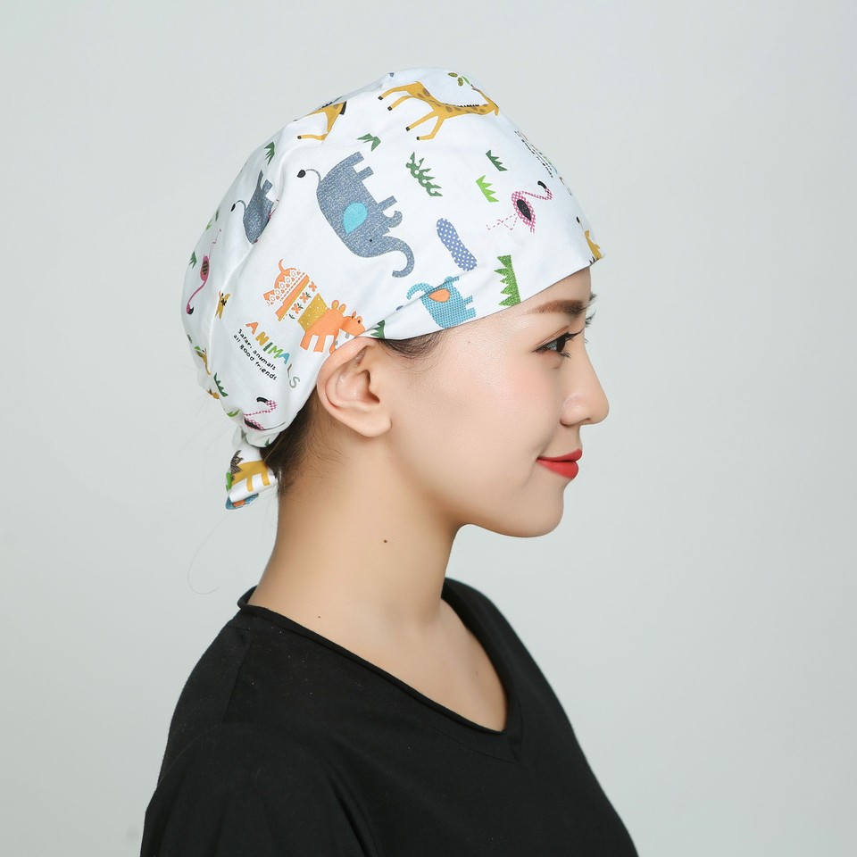 Clinic Medical Hat Doctor Surgical Print Women and Man Working Cap ...