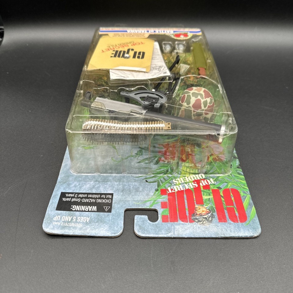 GI Joe Top Secret Orders Battle Of Tarawa Accessories Set, Hasbro 2000 ...
