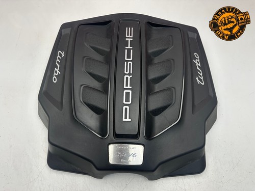 2015-2018 PORSCHE MACAN 3.6 V6 TURBO - ENGINE COVER PANEL TRIM OEM 48 ...