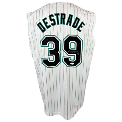 Orestes Destrade autographed signed jersey MLB Florida Marlins JSA COA ...