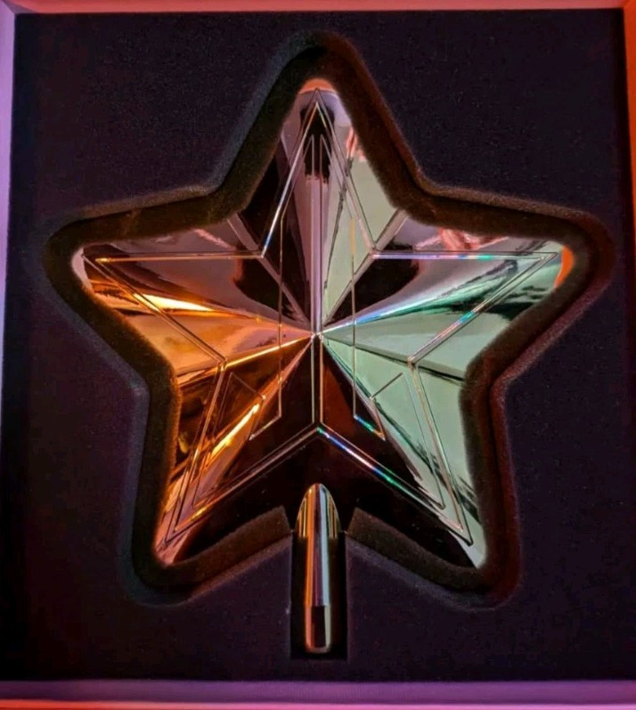 Jeffree Star Cosmetics JSC Christmas Tree Topper Gold Star | eBay