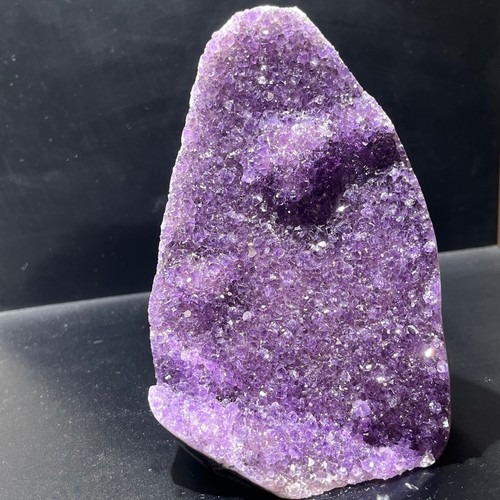 1115G Natural amethyst cave quartz crystal cluster mineral specimen ...