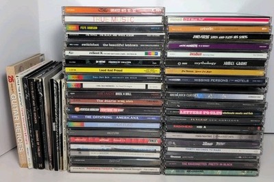 Lot Of 50 CDs - Grunge Alternative Rock Metallica Dokken Green Day Five ...