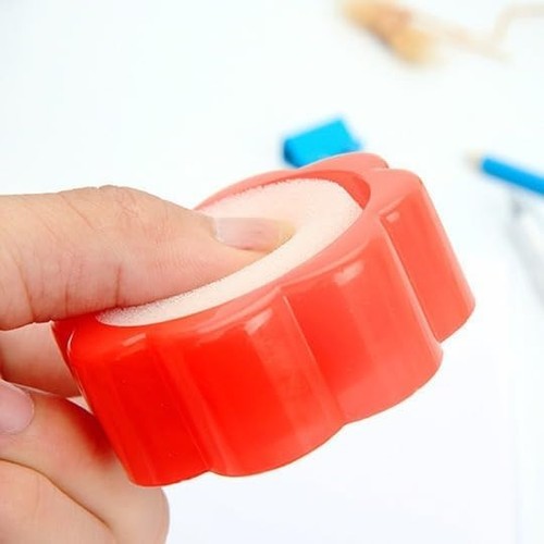 2Pcs Flower Shape Sponge Finger Moisteners Counting Wet for... | eBay