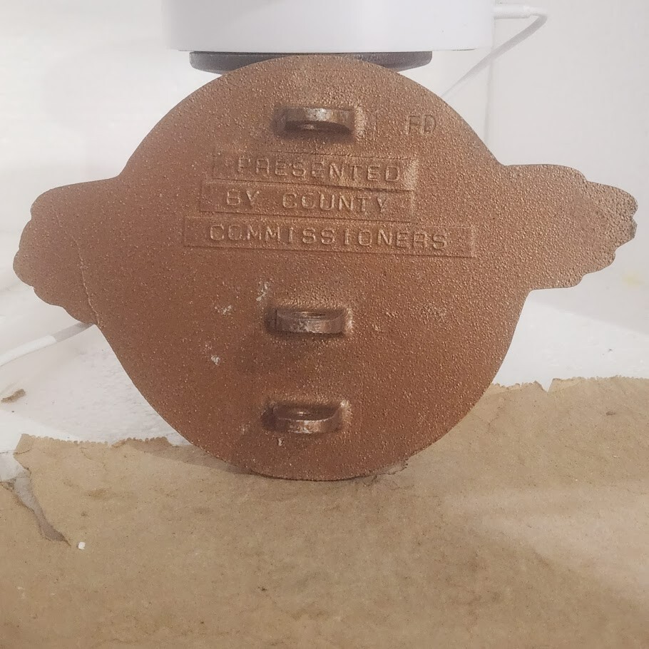 WW2 U.S. Service men "Ruptured Duck 1941- 1945" Metal Plaque marker 7 1 ...