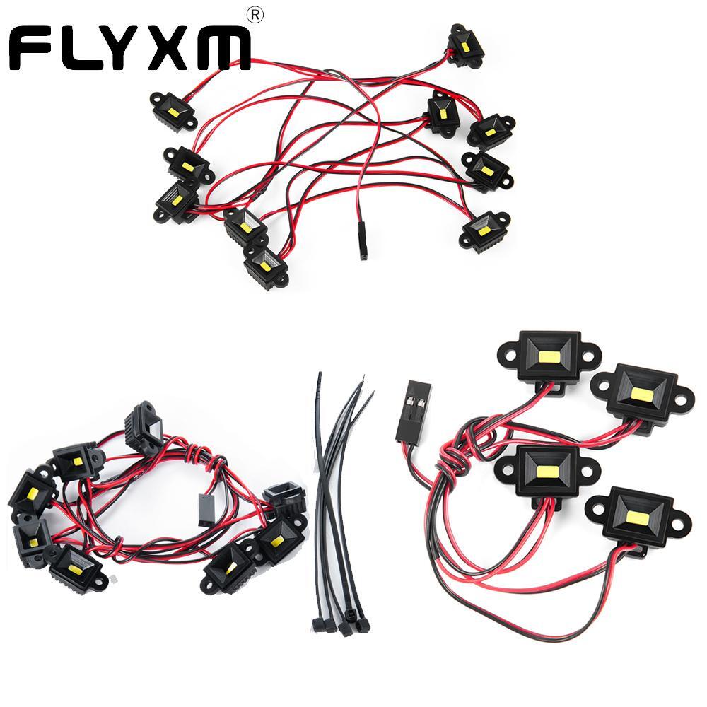 FLYXM Wheel Arch Lights Chassis Light for Traxxas TRX4 TRX6 RC T6 G63 ...