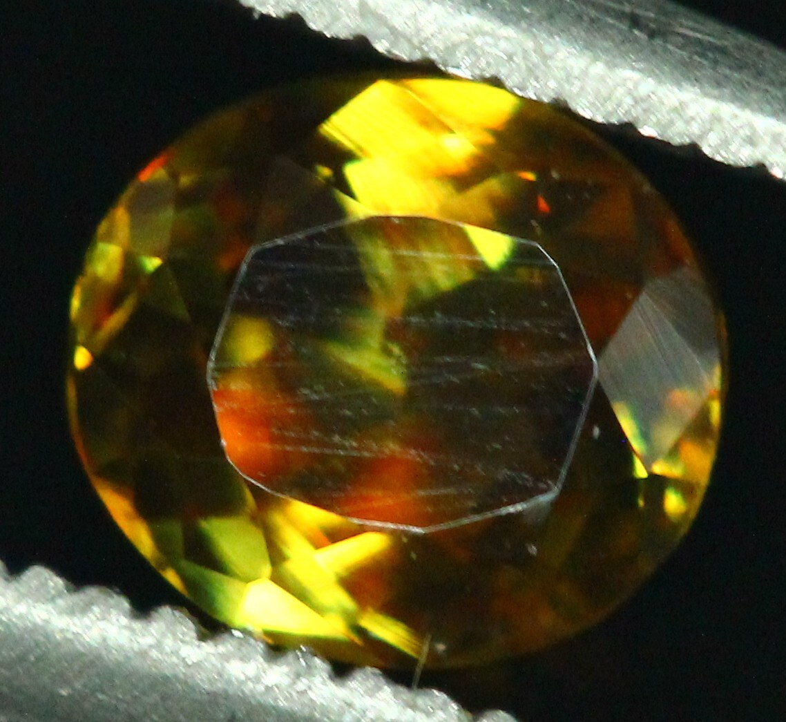 0.37 ct RARE COLOR CHANGE NATURAL SPHENE/TITANITE OVAL CUT GEMSTONE ...