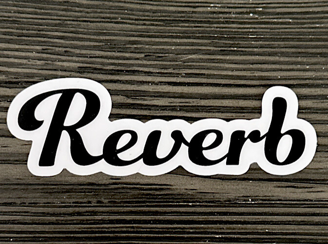 Reverb Sticker / Decal | eBay