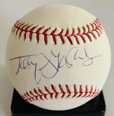 Tony Gonzalez 1964 Phillies 1969 Padres Reds Braves Autographed ML ...