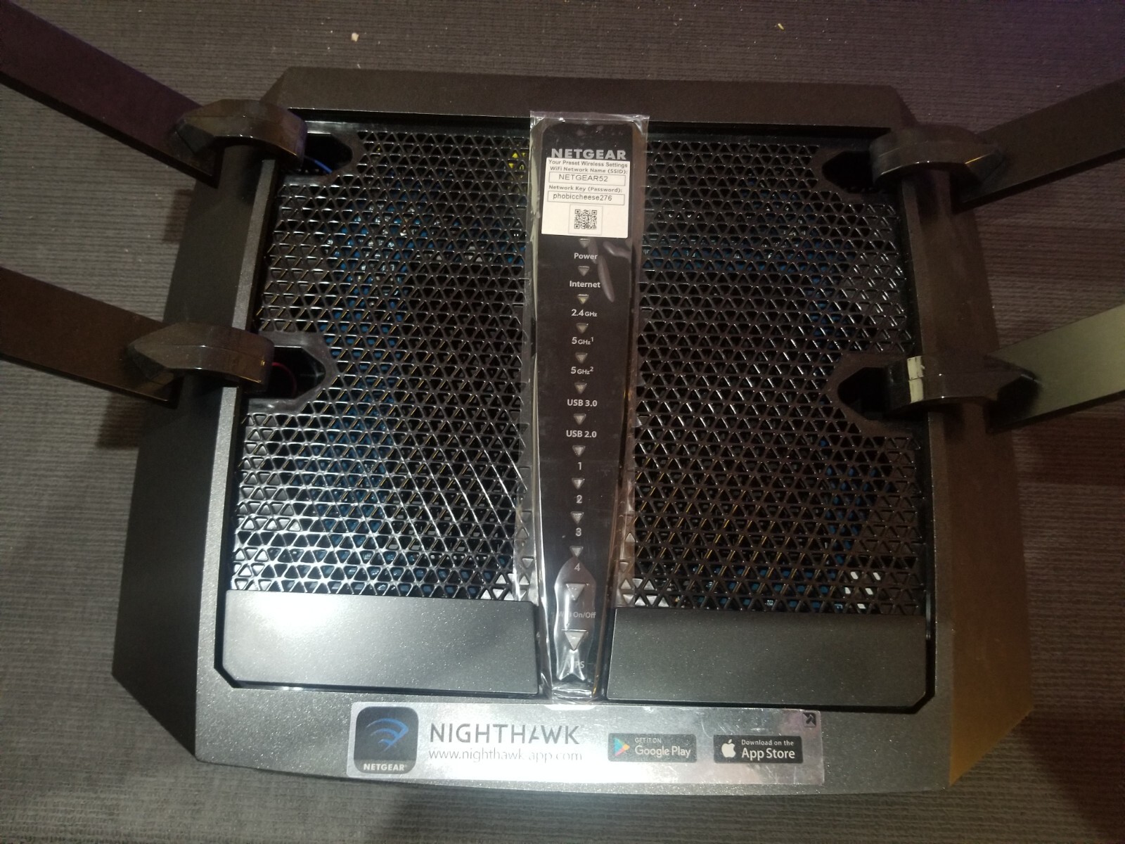 Netgear Nighthawk X6S AC3000 Tri-Band WiFi Router For Parts Only | eBay