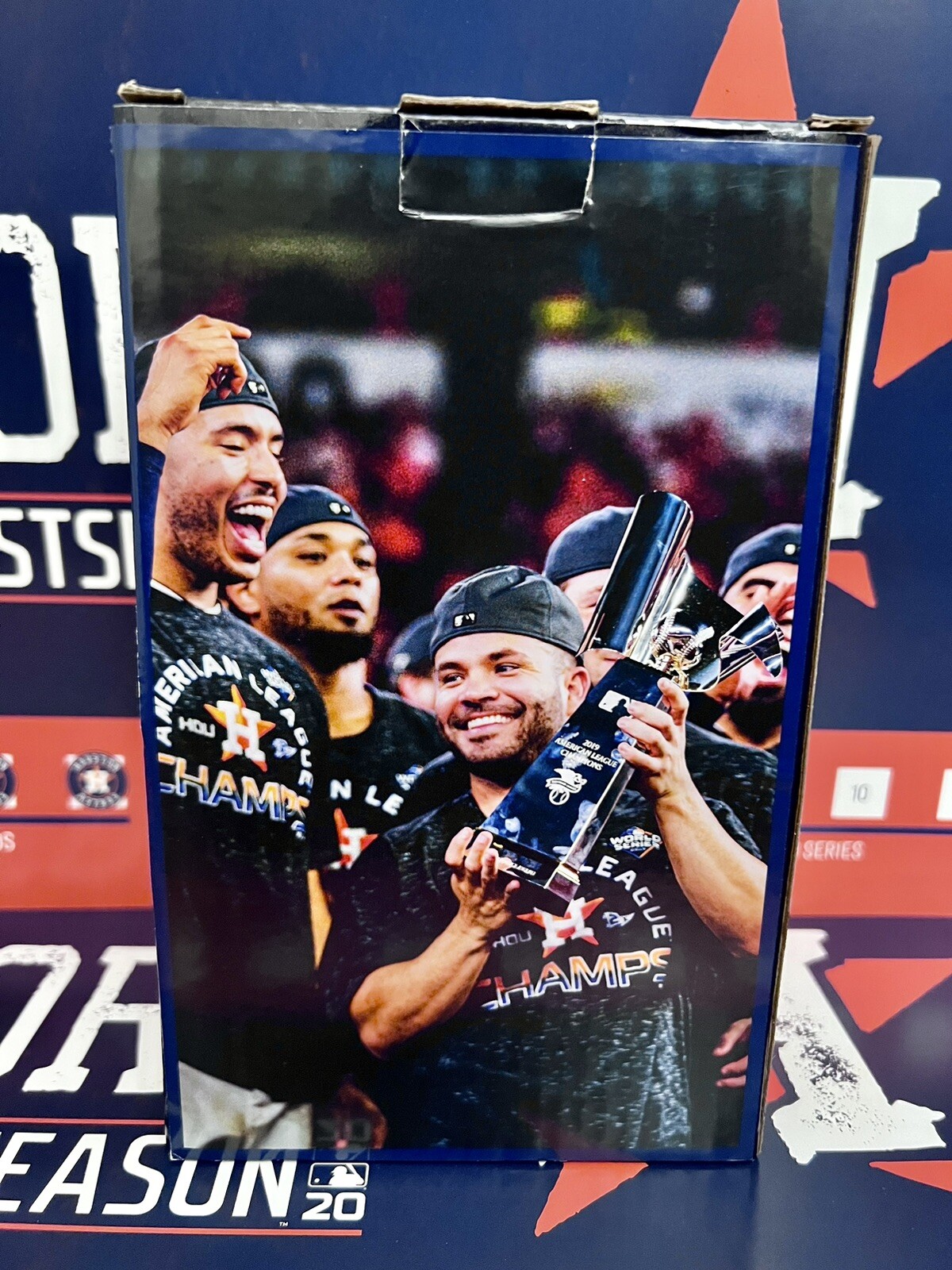 Houston Astros 2019 ALCS Championship William Harridge Replica Trophy ...
