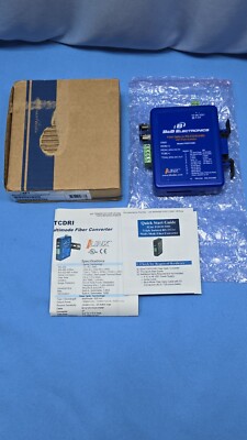 ADVANTECH BB-FOSTCDRI FIBER OPTIC CONVERTER B+B SMARTWORX iLINX DIN ...