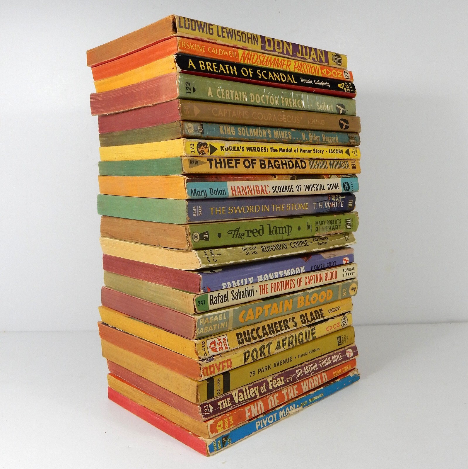 Vintage Mid-Century Paperbacks lot of 21 Instant Collection 1940s 1950s ...