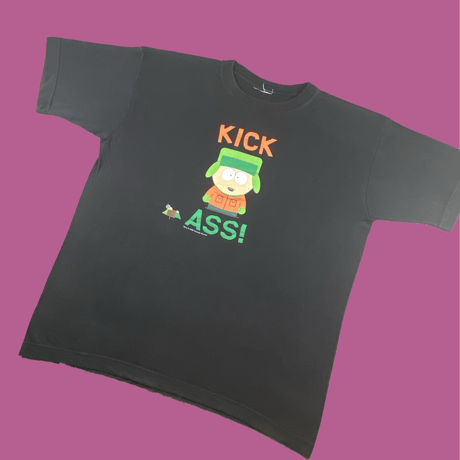 Comedy Central 2000s South Park Kyle Kick Ass! Shirt … - Gem
