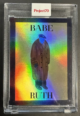 1958 Topps Project 70 Babe Ruth by Oldmanalan Foil 14/70 #786 | eBay