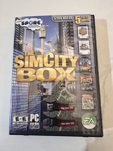 SimCity PC Game Lot: Societies, Destinations, Snap City (2008 & More ...
