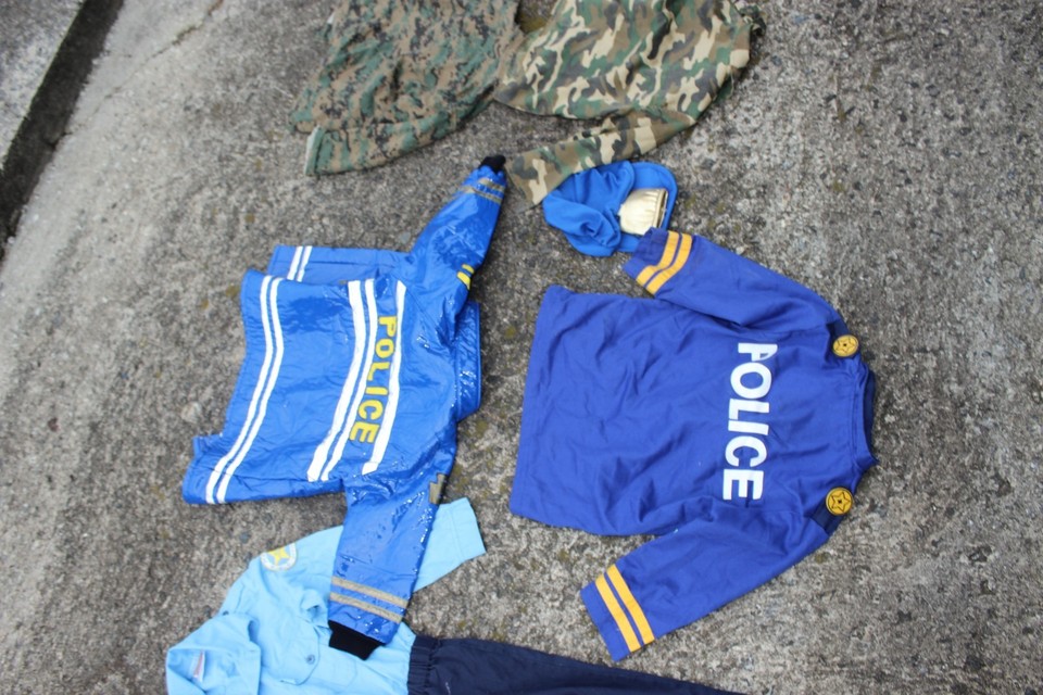 4T/5T/8-10 Kids First Responder Dress Up Costume Lot Police Military ...