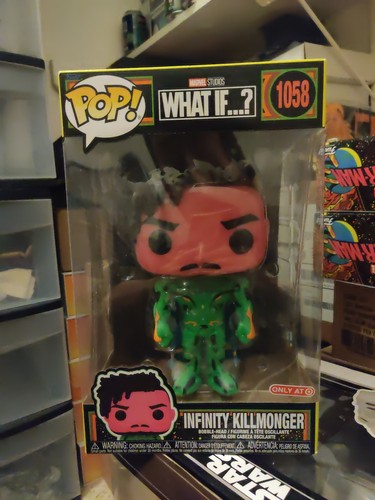 Funko Pop! Marvel Infinity Killmonger Blacklight 10 Inch Target ...