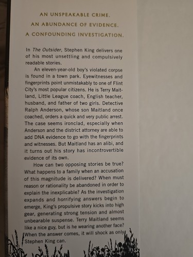 The Outsider : A Novel by Stephen King USED (2018, Hardcover) | eBay