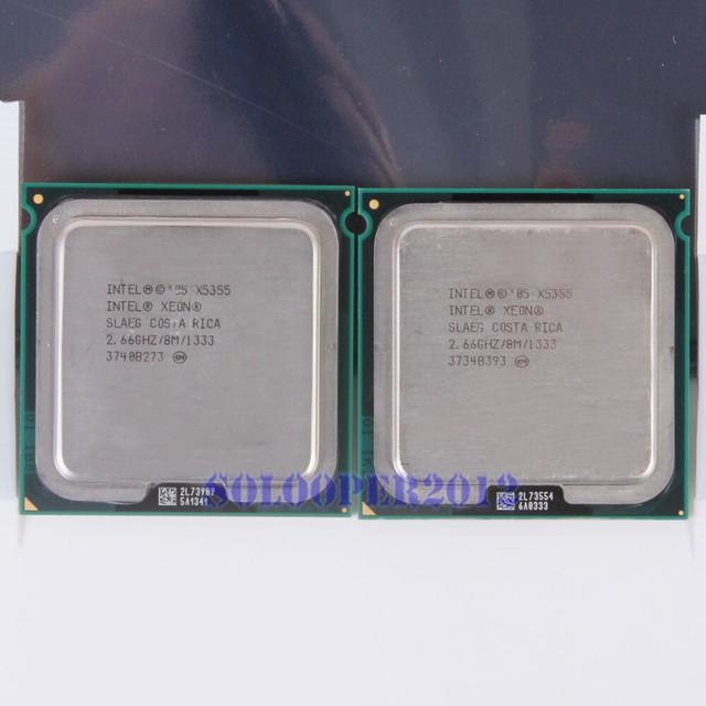 Intel Xeon X5355 2.66GHz Quad-Core (BX80563X5355P) Processor for sale ...