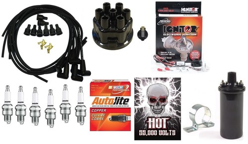 Electronic Ignition Kit & Hot Coil for IH Farmall 460 560 656 660 686 ...