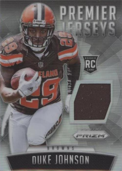 2015 Panini Prizm - Premier Jerseys Duke Johnson #PPJ-DU (MEM, RC) for ...