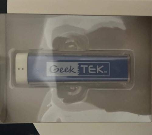 GEEK TEK USB CHARGE STICK "ON-THE-GO" RECHARGEABLE BATTERY No Box ...