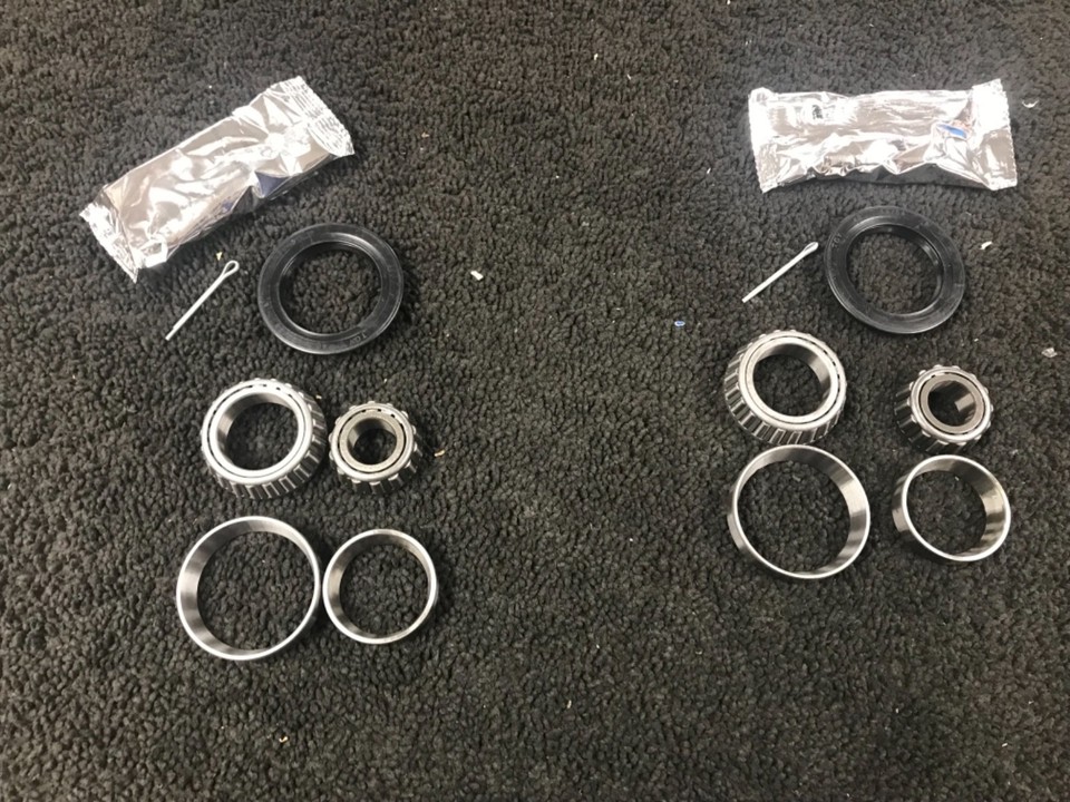 FOR VW GOLF MK3 GTI VR6 BRAKE DISC WHEEL BEARINGS REAR ABS RING BRAKE ...