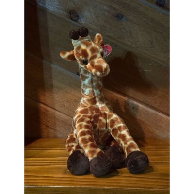 Ty Hightops the Giraffe Plush Toy Medium Brown Retired Stuffed Animal ...