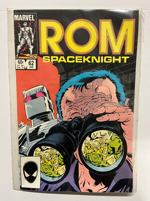 ROM Spaceknight 62 Marvel Comics January 1985 Forge Appearance | eBay