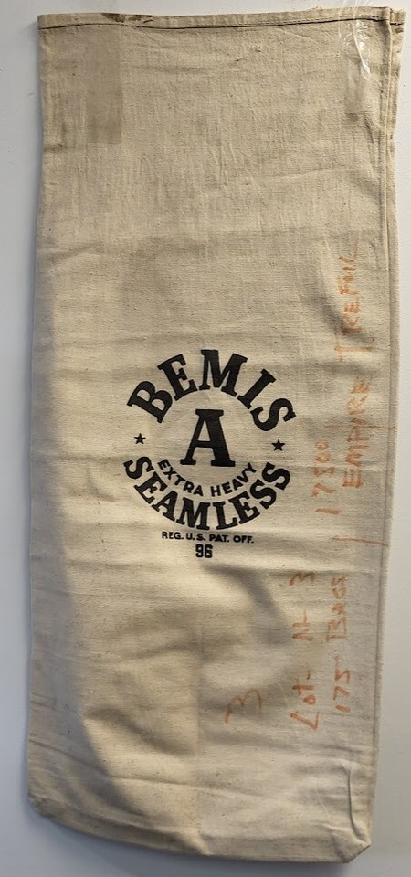 Bemis A Extra Heavy Seamless Vintage Cotton Feed Or Seed Sack | eBay