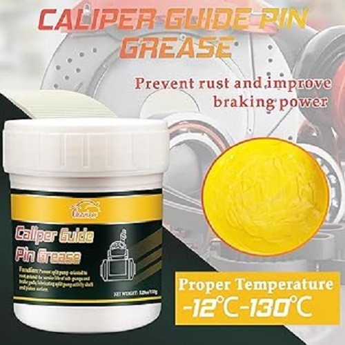 Brake Guide Pin Grease 5.29oz, High-Performance Brake Caliper Grease ...