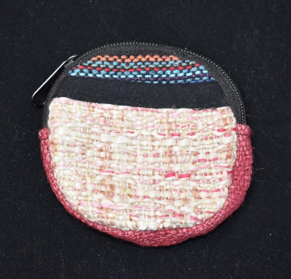 Woven Cotton Round Coin Purse Fair Trade Ethnic Hippy | eBay UK