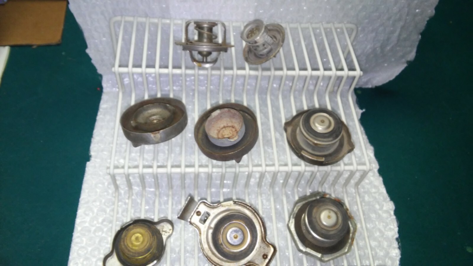 Lot of 9 Vintage Radiator Cap USA Car Truck Chevy,Pontiac, GMC | eBay