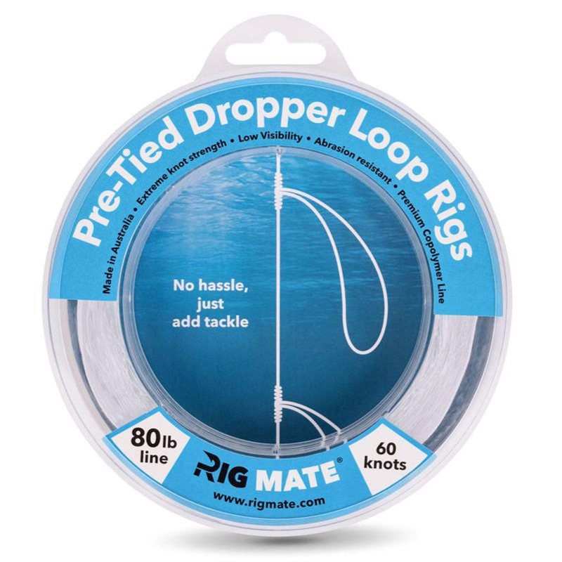 Rig Mate Pre Tied Dropper Loop Leader Rigs for Saltwater Fishing | eBay