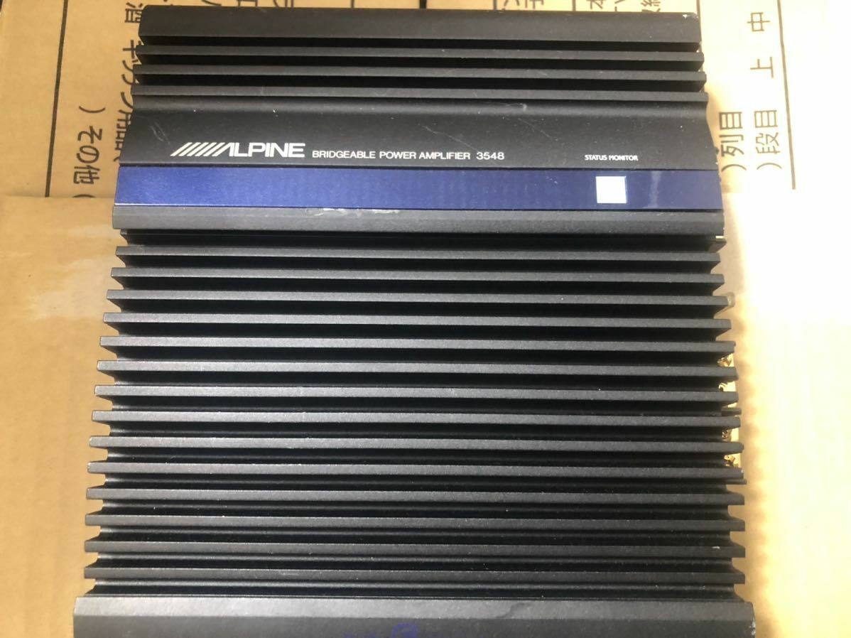 Alpine 3548 2ch Power Amplifier Used | eBay