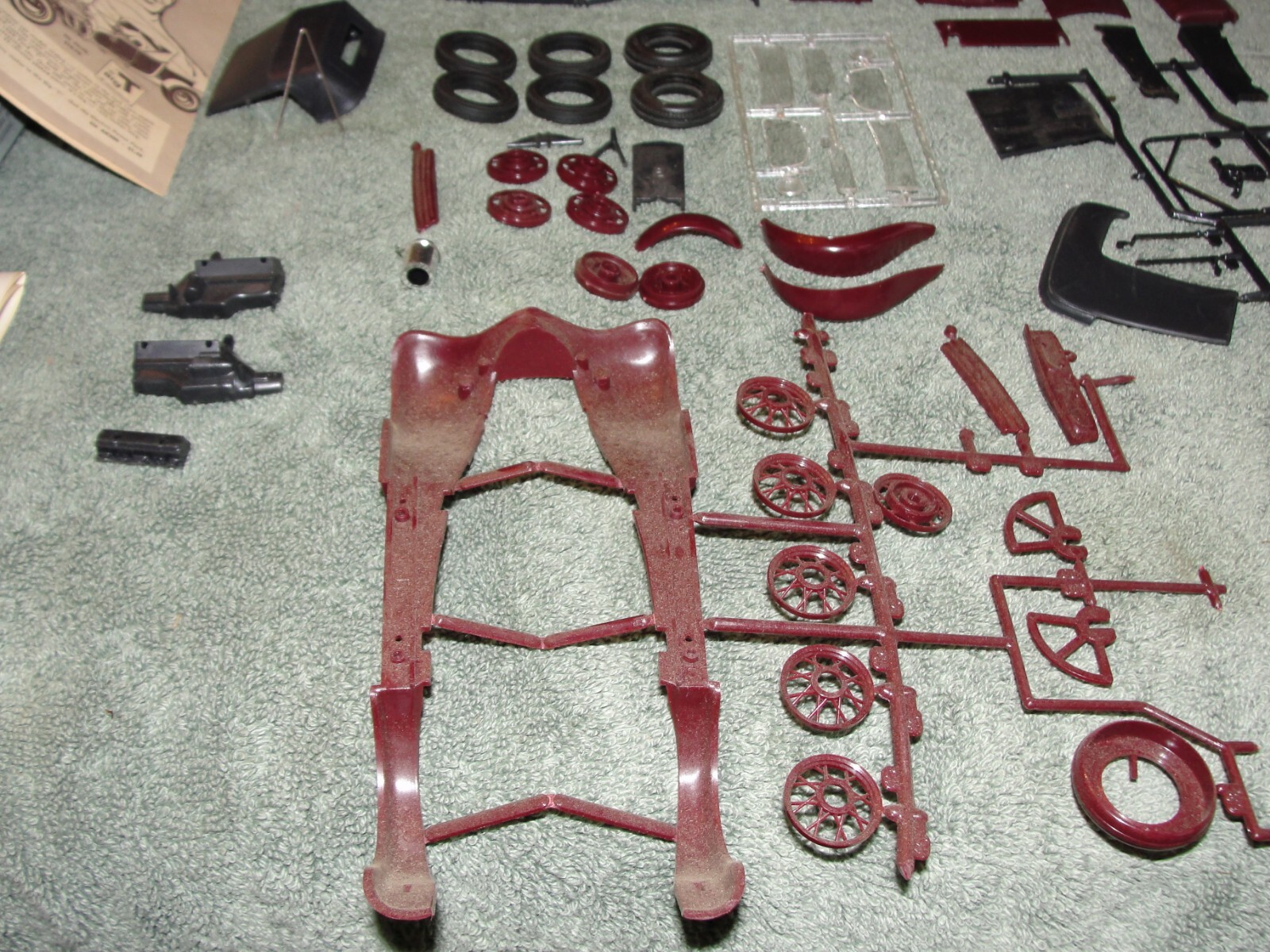 1962 Monogram 1934 Ford Coupe/Convertible Customizing 1:24 Scale Model ...
