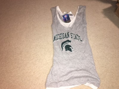 Official NCAA Michigan State Univ Spartans Women's Tank Top SMALL | eBay