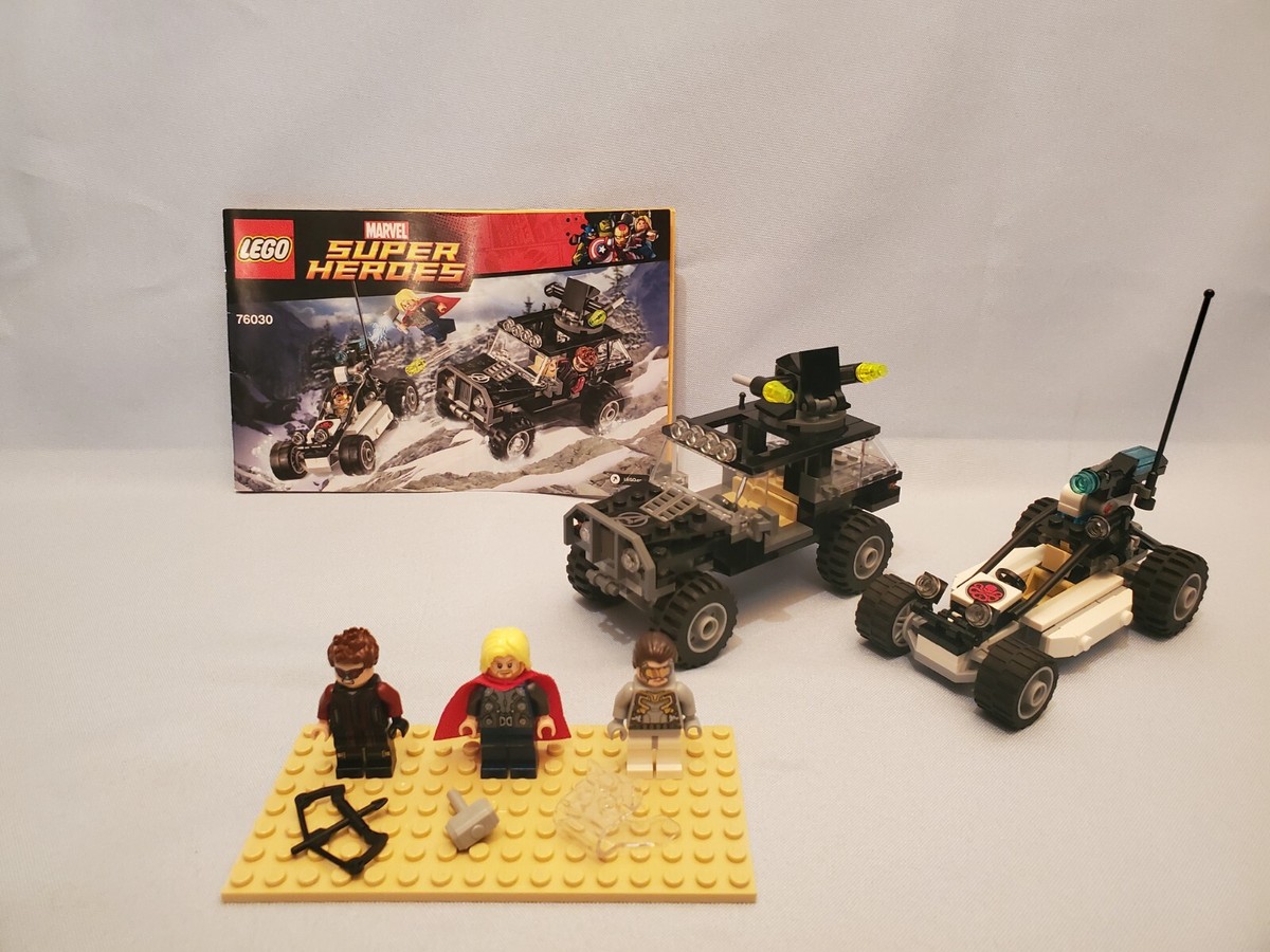 Lego Avengers Hydra Showdown Instructions 76030 Marvel