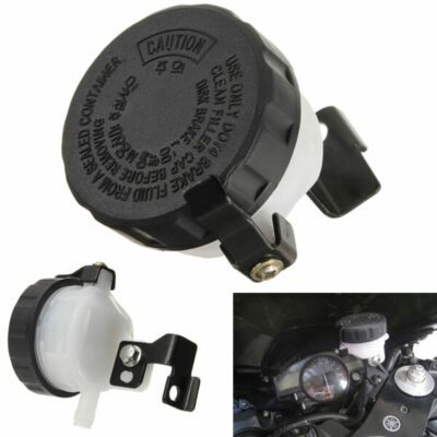 Universal Motorcycle Front Brake Fluid Bottle Master Cylinder Oil ...