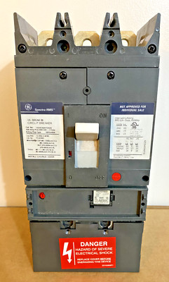 GE Spectra RMS HI-BREAK Circuit Breaker SGHA36AT0400 400Amp 600VAC ...
