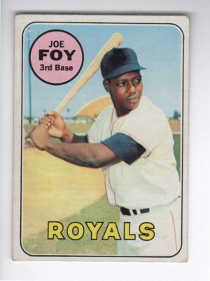 1969 Topps Baseball Joe Foy Kansas City Royals Card #93 | eBay
