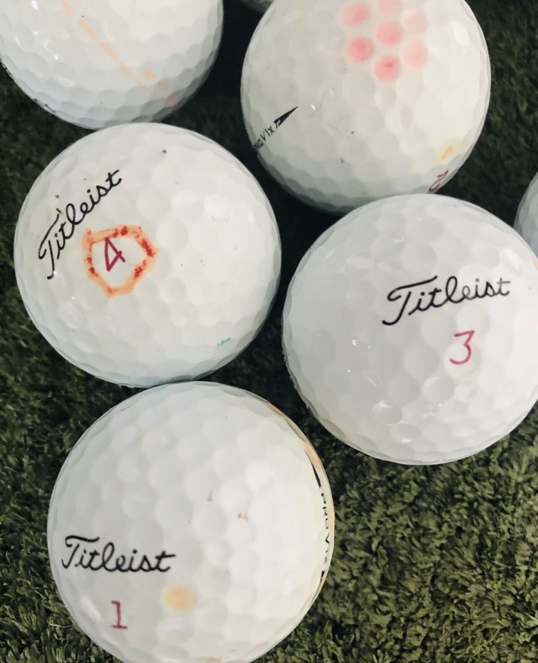 100 Titleist Pro V1 / V1X 3A Used Balls Golf Balls AAA | eBay