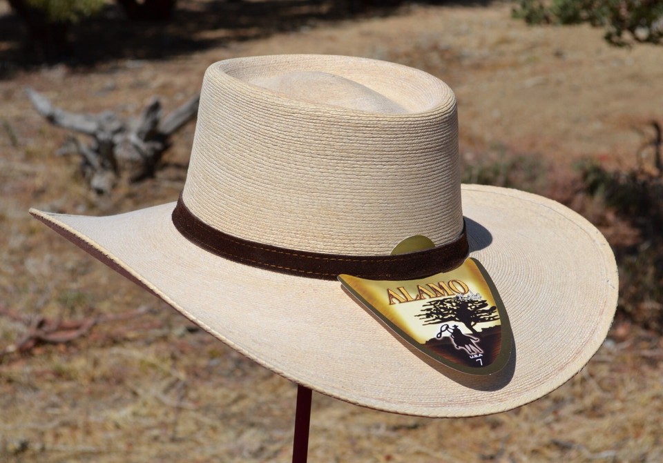 SALE - Alamo Hat Co. Gambler 30X Palm Leaf Hat | eBay