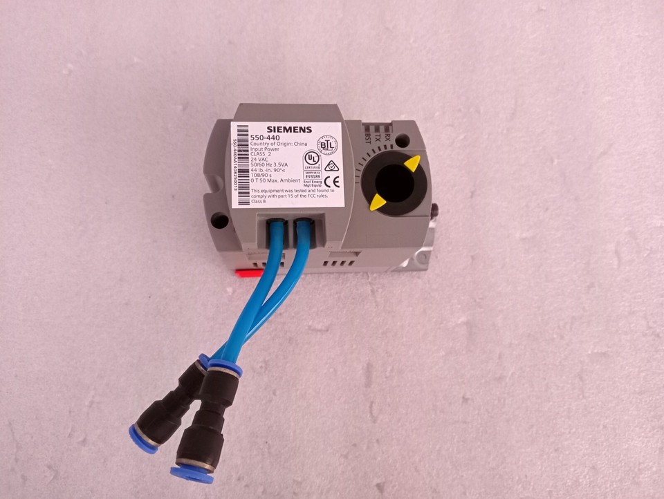 Siemens 550-440 BACnet Actuating Terminal Equipment Controller (ATEC ...