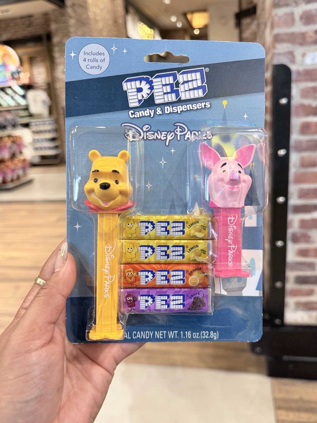 New Disneyland Resort Winnie The Pooh & Piglet Pez Candy & Dispenser | eBay